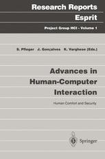 Advances in Human-Computer Interaction: Human Comfort and Security ...