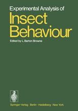 Experimental Analysis of Insect Behaviour | SpringerLink