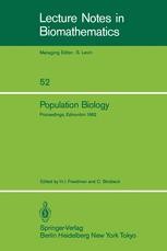 Population Biology: Proceedings of the International Conference held at ...