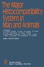 The Major Histocompatibility System in Man and Animals | SpringerLink