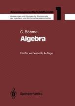 Algebra | SpringerLink