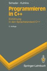 Programmieren in C++: Einführung in den Sprachstandard C++ | SpringerLink
