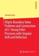 Elliptic Boundary Value Problems and Construction of Lp-Strong Feller Processes with Singular ...