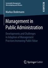 Management in Public Administration: Developments and Challenges in ...