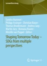 Shaping Tomorrow Today – SDGs from multiple perspectives | SpringerLink