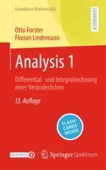 Analysis 1: Differential- und Integralrechnung einer Veränderlichen | Springer Nature Link ...