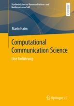 Computational Communication Science: Eine Einführung | SpringerLink