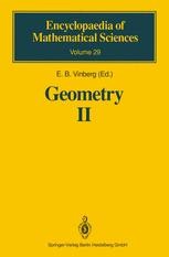 Geometry II: Spaces of Constant Curvature | SpringerLink