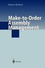 Make-to-Order Assembly Management | SpringerLink