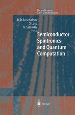 Semiconductor Spintronics and Quantum Computation | SpringerLink