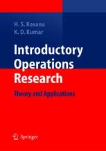 Introductory Operations Research: Theory and Applications | SpringerLink