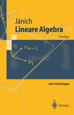 Lineare Algebra | SpringerLink