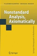 Nonstandard Analysis, Axiomatically | SpringerLink