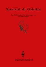 Spannweite der Gedanken: Zur 100. Wiederkehr des Geburtstages von Franz ...