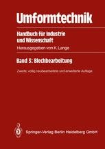 Umformtechnik: Handbuch für Industrie und Wissenschaft | Springer ...