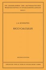 Ricci-Calculus: An Introduction to Tensor Analysis and Its Geometrical ...