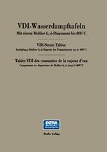 VDI-Wasserdampftafeln / VDI-Steam Tables / Tables VDI des constantes de ...