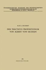 Der Tractatus Proportionum von Albert von Sachsen | SpringerLink