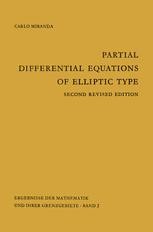 Partial Differential Equations of Elliptic Type | Springer Nature Link ...