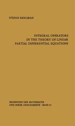 Integral Operators in the Theory of Linear Partial Differential ...