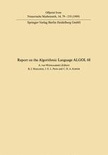 Report of Algorithmic Language ALGOL 68 | SpringerLink