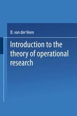 Introduction to the Theory of Operational Research | SpringerLink