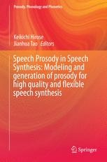 Speech Prosody in Speech Synthesis: Modeling and generation of prosody ...