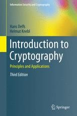 Introduction to Cryptography: Principles and Applications | SpringerLink