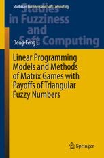 Linear Programming Models and Methods of Matrix Games with Payoffs of Triangular Fuzzy Numbers ...