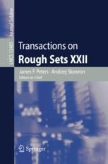 Transactions on Rough Sets XXII | SpringerLink