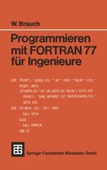 Programmieren mit FORTRAN 77 für Ingenieure | SpringerLink