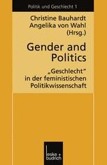 Gender and Politics: „Geschlecht“ in der feministischen ...