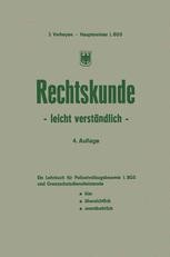 Rechtskunde — leicht verständlich | SpringerLink