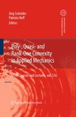 Poly-, Quasi- and Rank-One Convexity in Applied Mechanics | Springer ...