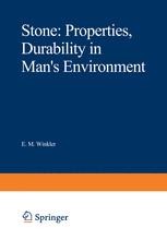 Stone: Properties, Durability in Man's Environment | SpringerLink