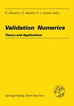 Validation Numerics: Theory and Applications | SpringerLink