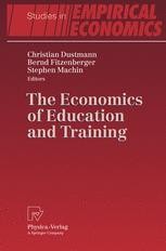 The Economics of Education and Training | Springer Nature Link ...