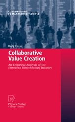 Collaborative Value Creation: An Empirical Analysis of the European ...