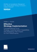 Effective Strategy Implementation: Conceptualizing Firms' Strategy ...