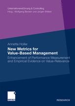 New Metrics for Value-Based Management: Enhancement of Performance ...