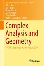 Complex Analysis and Geometry: KSCV10, Gyeongju, Korea, August 2014 ...