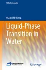 Liquid-Phase Transition in Water | Springer Nature Link (formerly ...