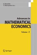 Advances in Mathematical Economics | Springer Nature Link (formerly ...