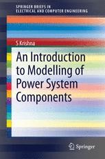 An Introduction to Modelling of Power System Components | SpringerLink