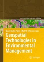 Geospatial Technologies in Environmental Management | SpringerLink