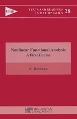 Nonlinear Functional Analysis: A First Course | SpringerLink