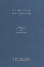 Number Theory and Applications: Proceedings of the International ...