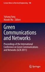 Green Communications and Networks: Proceedings of the International ...