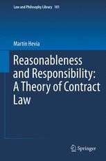 Reasonableness and Responsibility: A Theory of Contract Law | SpringerLink