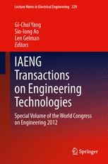 IAENG Transactions on Engineering Technologies: Special Volume of the ...